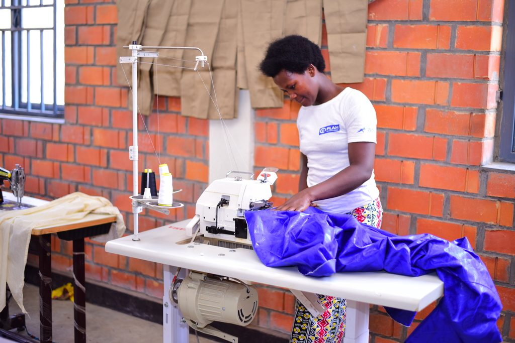 Young women use vocational skills to build a bright future | Plan ...