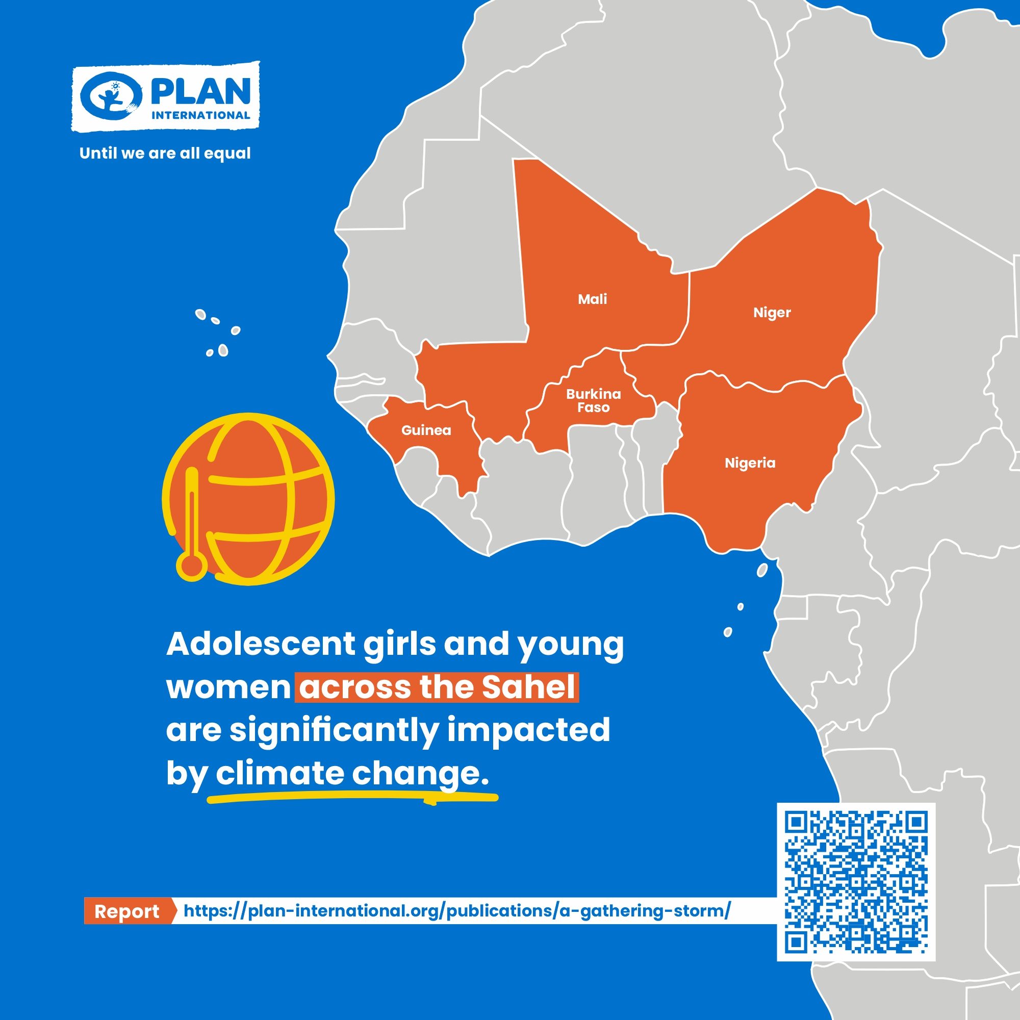 How climate crisis is disrupting girls’ lives in the Sahel | Plan ...